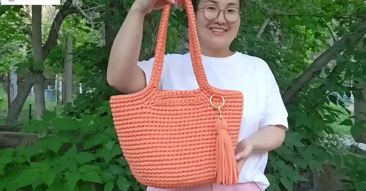 DIY Trapezoid Crochet Bag: Free Pattern & Guide - Trendcrochet